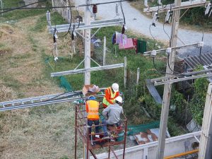 GFPT : Supply&Installed 22kV Riser Pole – TADS