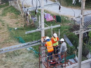 GFPT : Supply&Installed 22kV Riser Pole – TADS