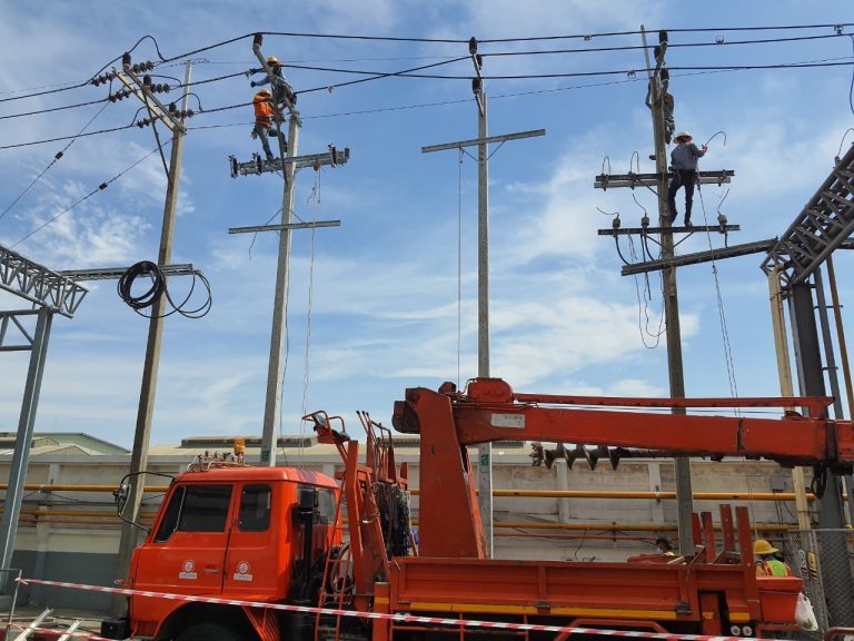 GFPT : Supply&Installed 22kV Riser Pole – TADS.co.th