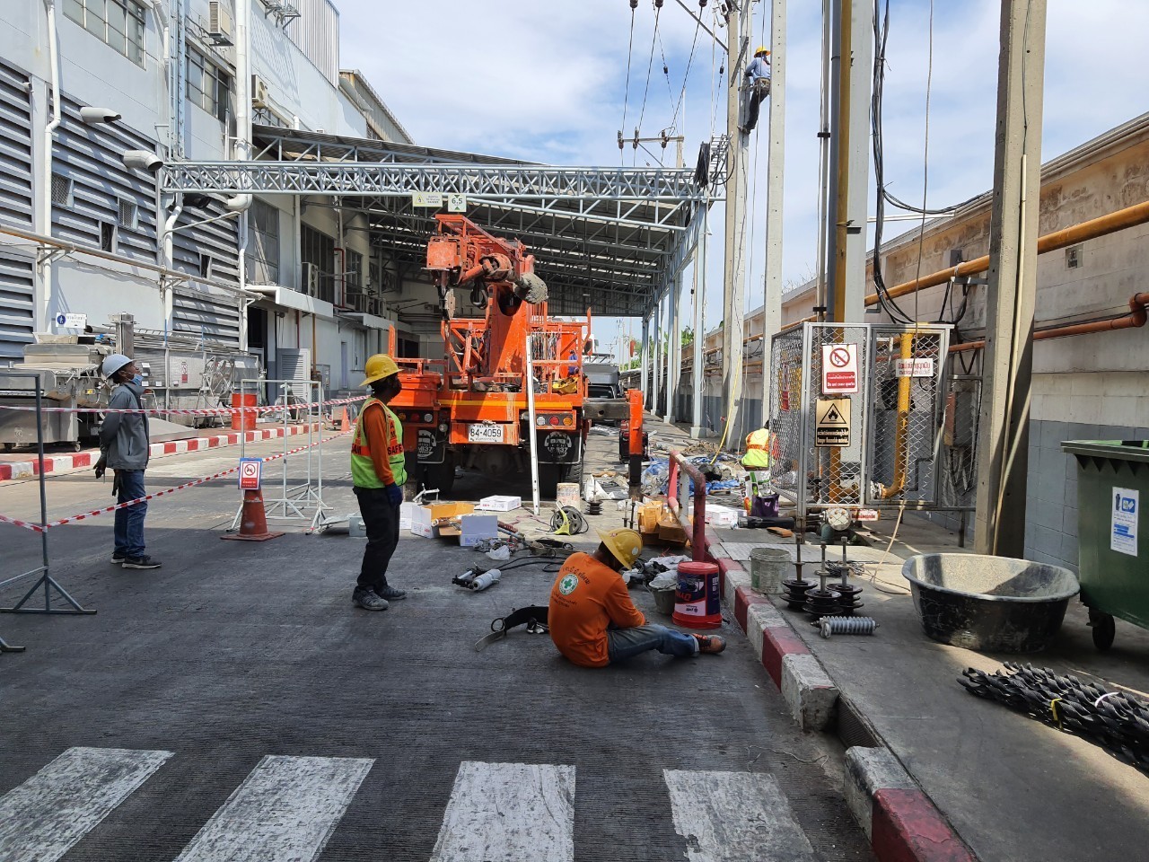 GFPT : Supply&Installed 22kV Riser Pole – TADS.co.th