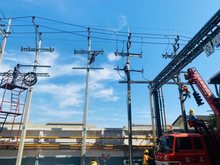 GFPT : Supply&Installed 22kV Riser Pole – TADS.co.th