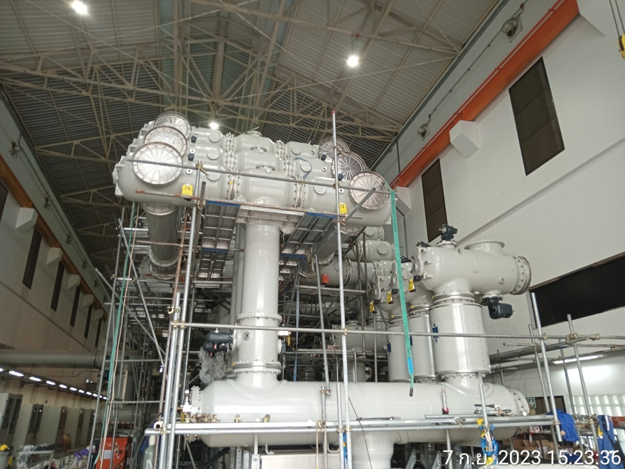 งานประกอบ 500kV GIS สถานีไฟฟ้าแรงสูงอ่อนนุช-EGAT – TADS.co.th