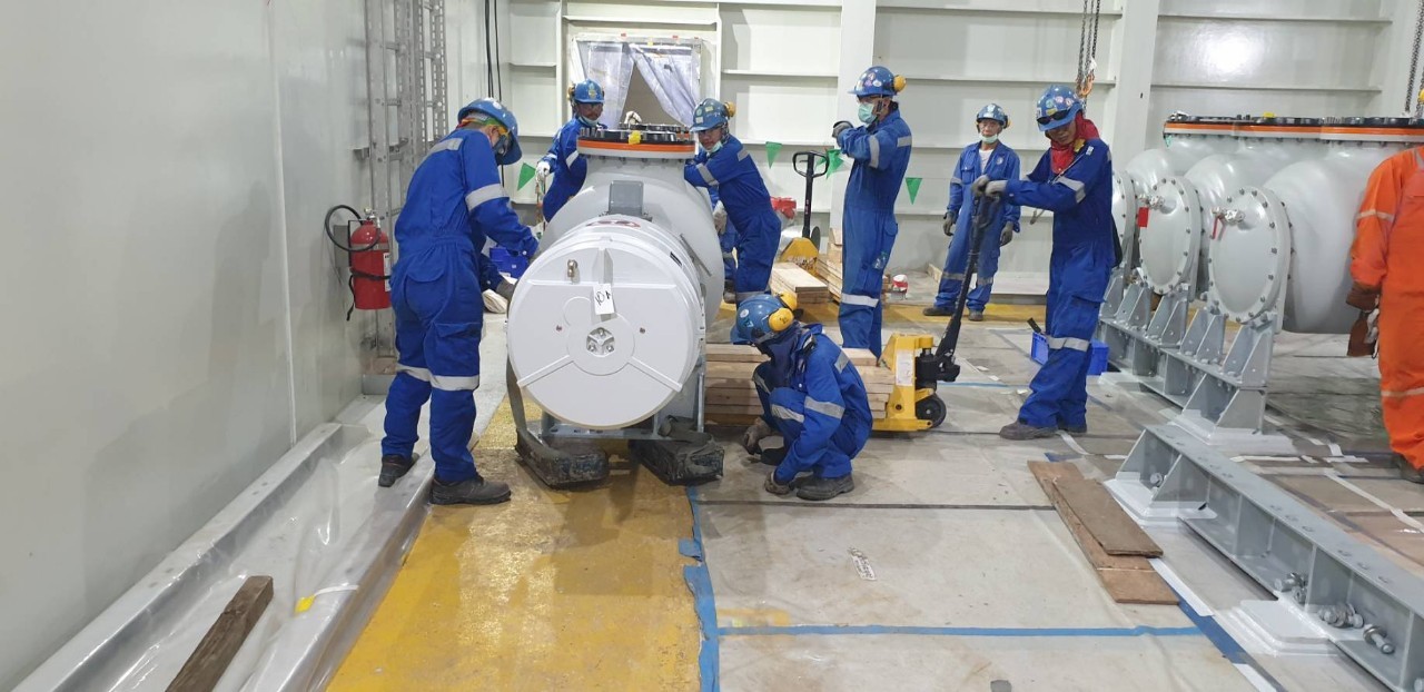 งานประกอบ 420kV GIS Dogger bank C- Hitachi – TADS.co.th